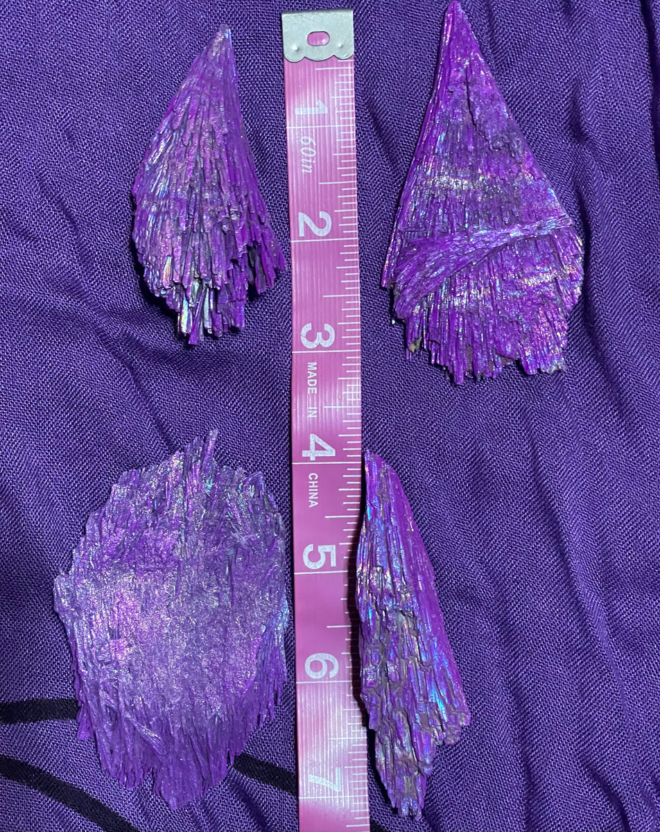 Purple Cosmic Aura Kyanite – Granny Magick Margaret Jamison