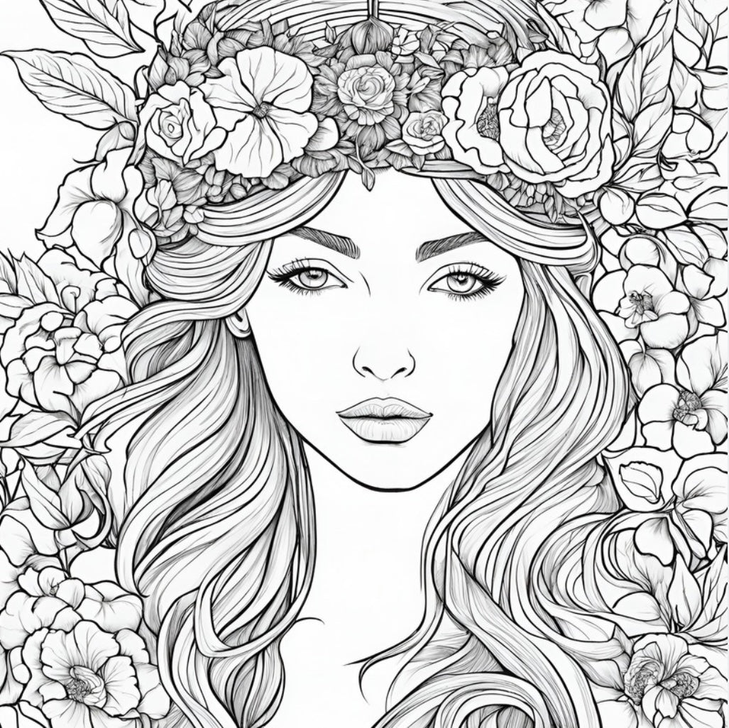 Free Persephone Coloring Sheets – Granny Magick Margaret Jamison