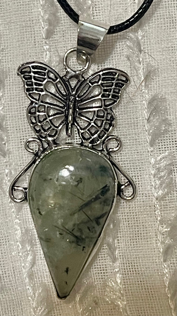 Butterfly Gemstone Crystal Pendants – Granny Magick Margaret Jamison