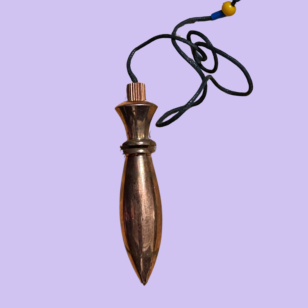Pendulums Metal Chambered Copper Brass Zinc – Granny Magick Margaret ...