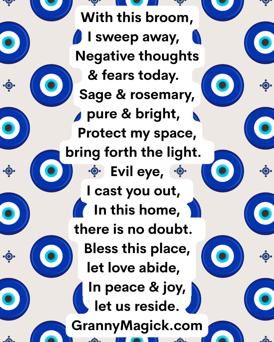 Rosemary Sage Evil Eye Brooms – Granny Magick Margaret Jamison