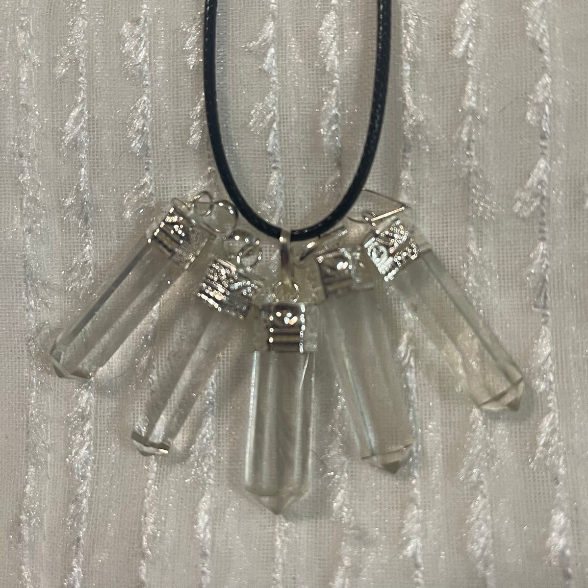 Clear Quartz Pencil Point Pendant – Granny Magick Margaret Jamison