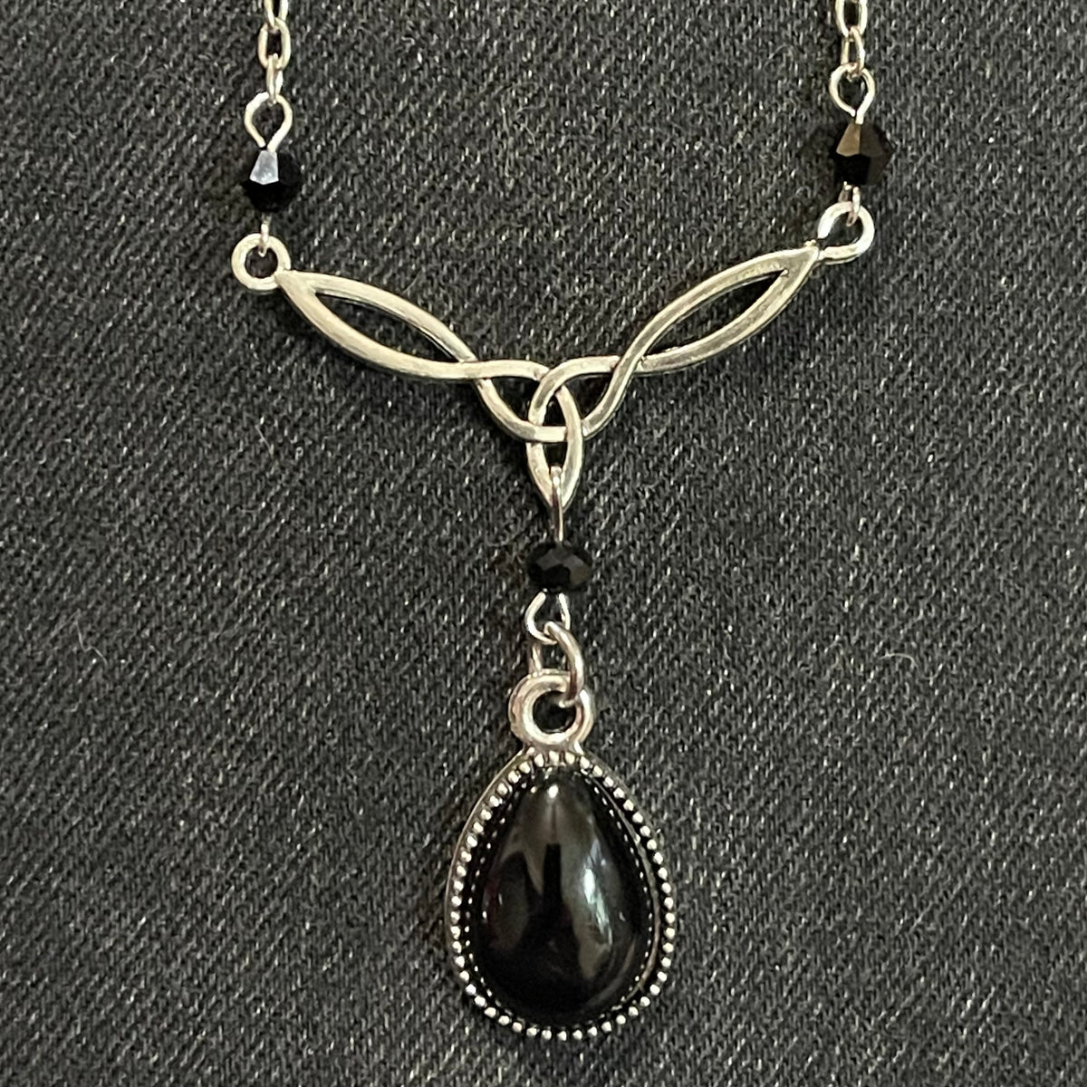 Celtic Knot Triquetra Drop Pendant – Granny Magick Margaret Jamison