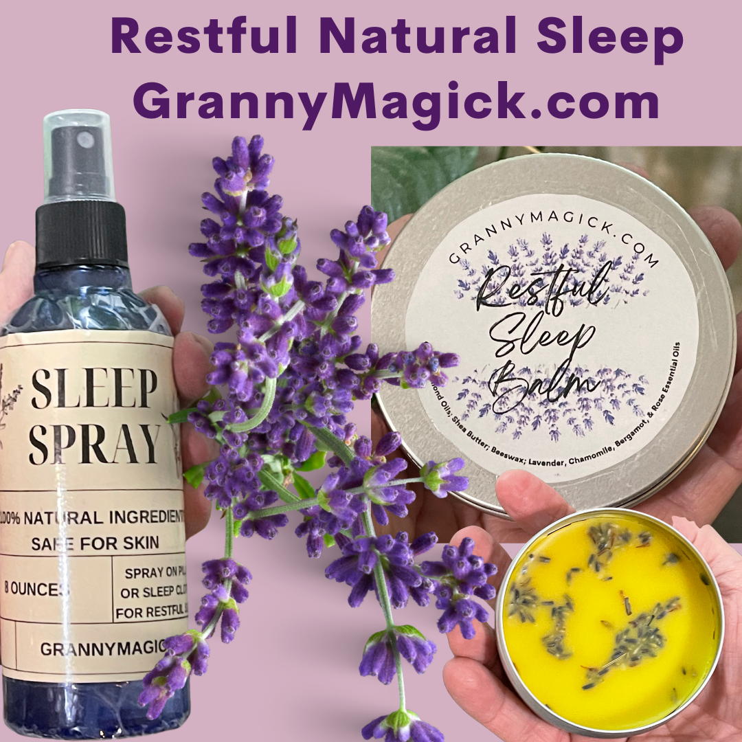 Granny’s Sleep Spray – Granny Magick Margaret Jamison